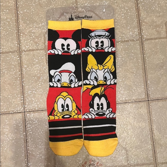 Disney | Accessories | Disney Parks Character Socks | Poshmark